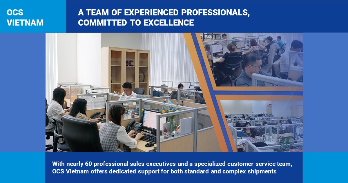 Office of the Month: OCS VIETNAM｜Overseas Courier Service Co., Ltd.